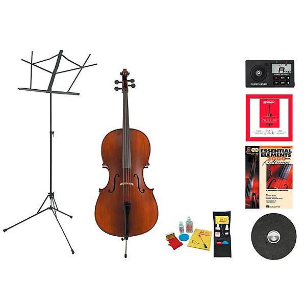 Knilling Model Perfection I Beginner Student 4/4 Cello Bundle | Guitar ...