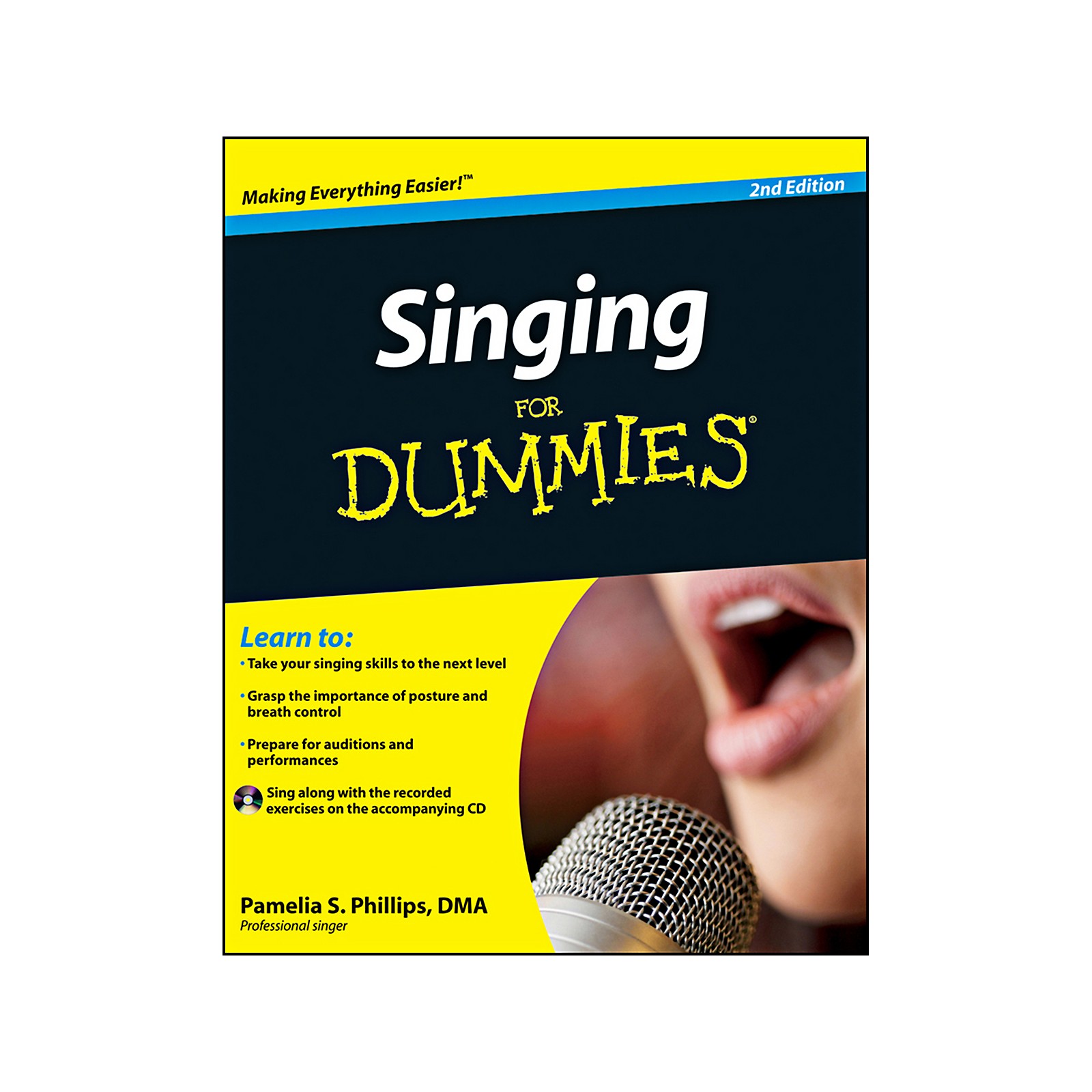 Mel Bay Singing for Dummies, 2nd Edition Book/CD Set | Guitar Center