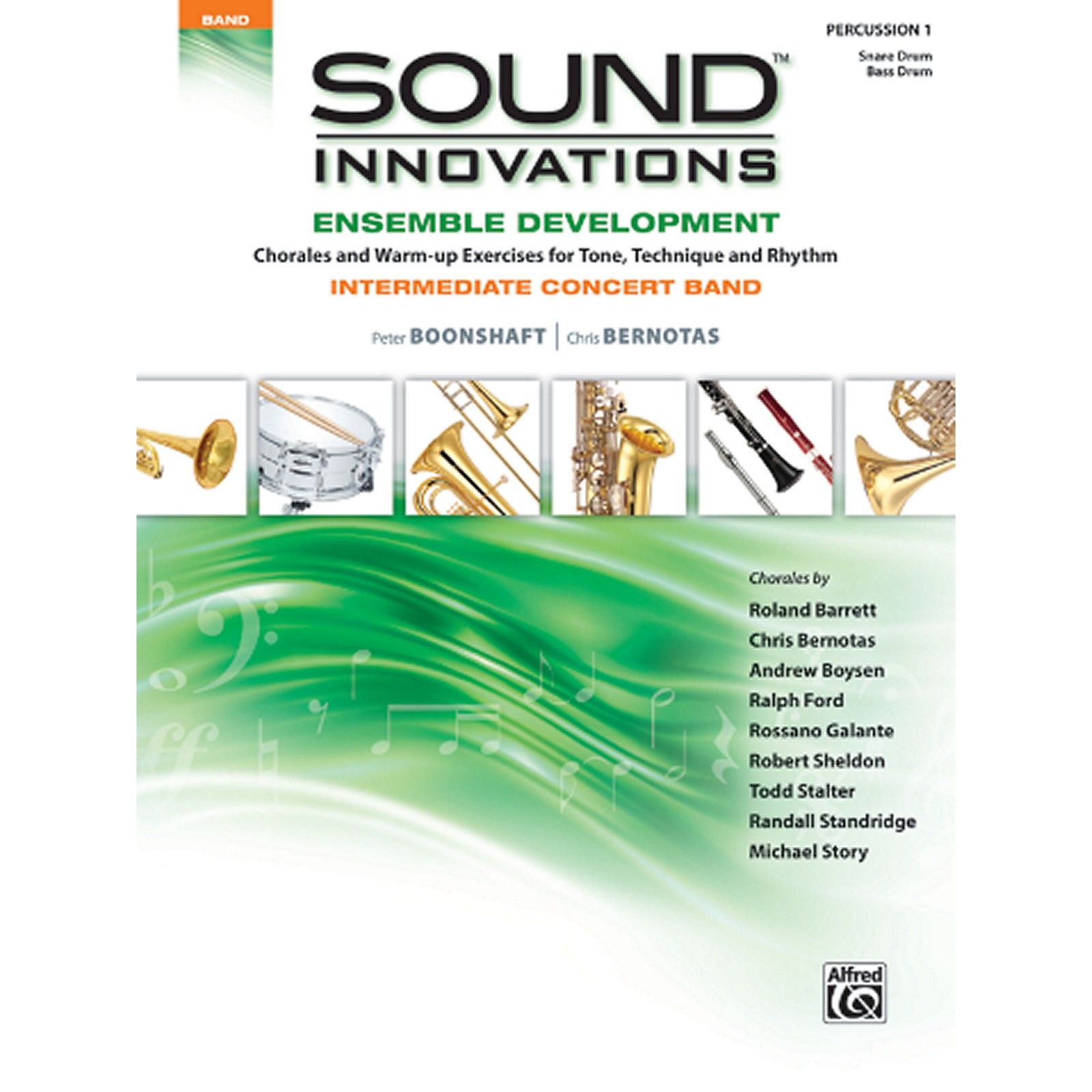 Alfred Sound Innovations Concert Band Ensemble Development Percussion 1 ...