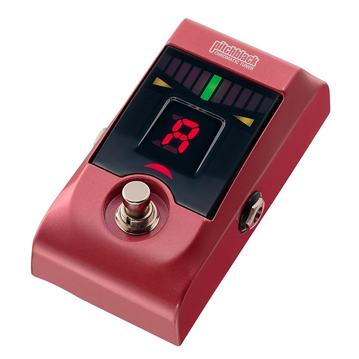 KORG Pitchblack Chromatic Pedal Tuner Metallic Red | Guitar Center
