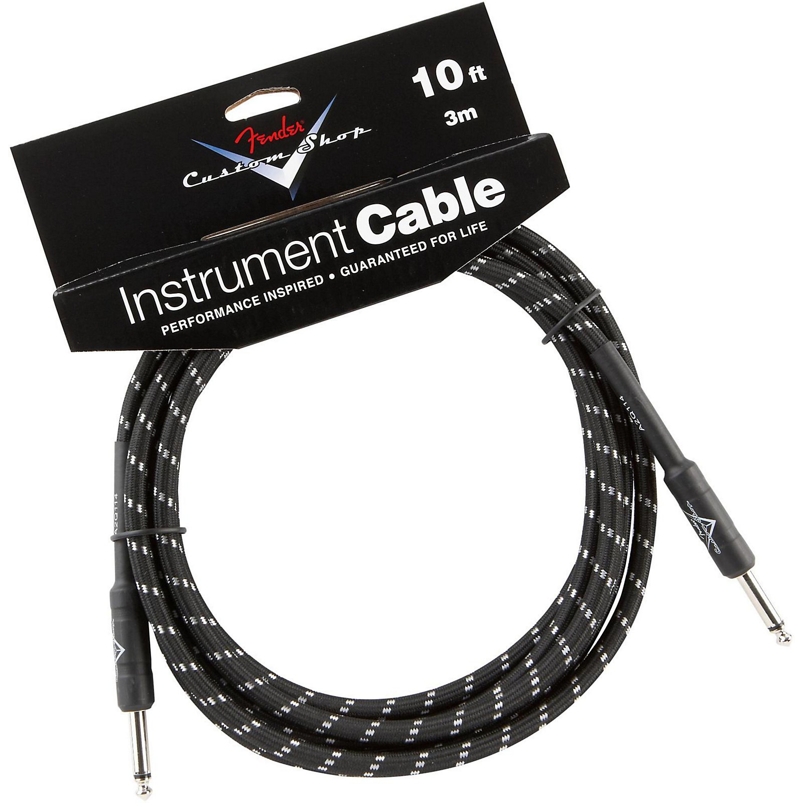 Fender Black Tweed 10 ft. | Guitar Center