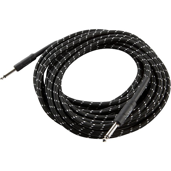 Fender Custom Shop Performance Series Instrument Cable Black Tweed 25 ...