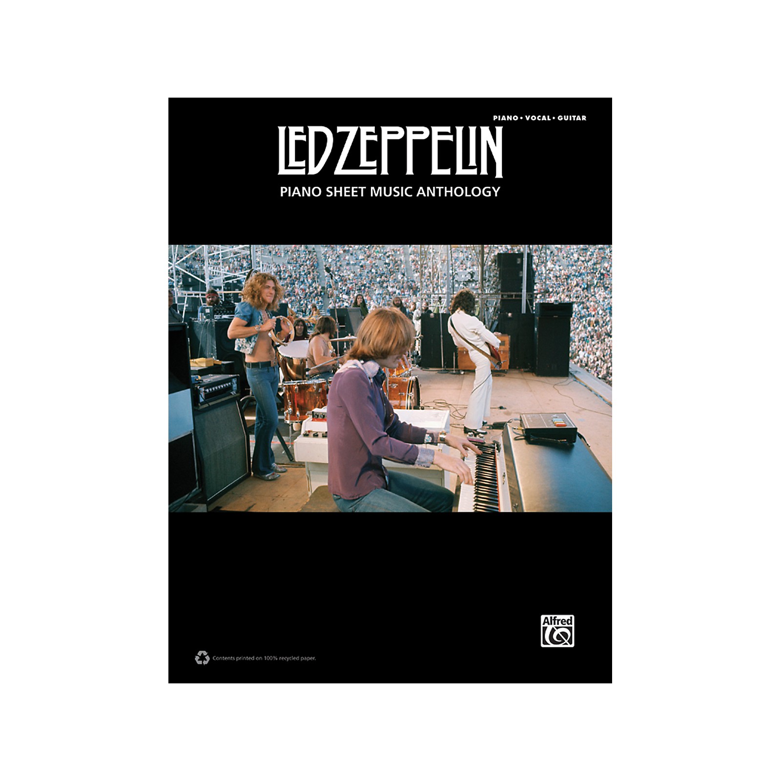 Alfred Led Zeppelin Piano Sheet Music Anthology PVG Book | Guitar Center