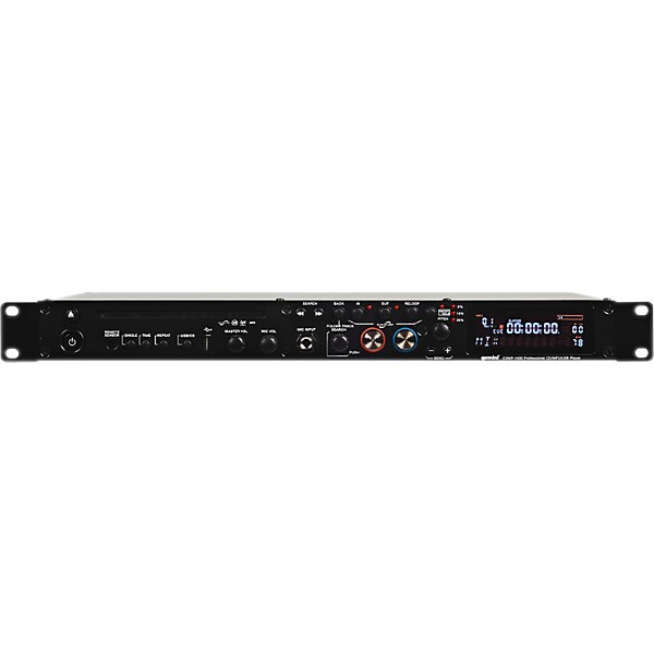 Gemini CDMP-1400 Single Space Rackmount CD Player | Guitar Center