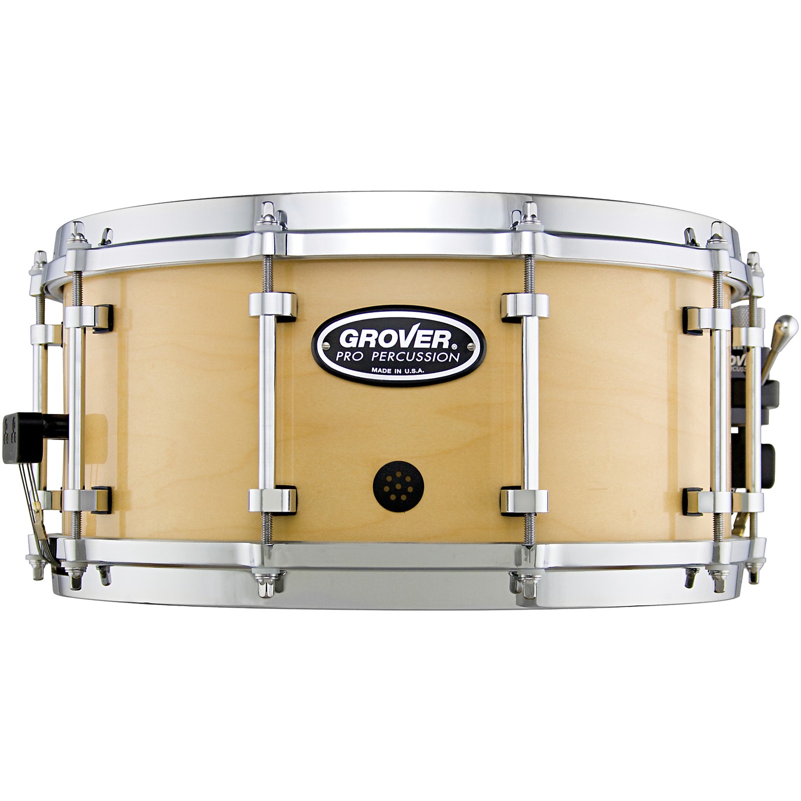 Grover Pro G1 Symphonic Snare Drum Natural Lacquer 14 x 5 in. | Guitar ...
