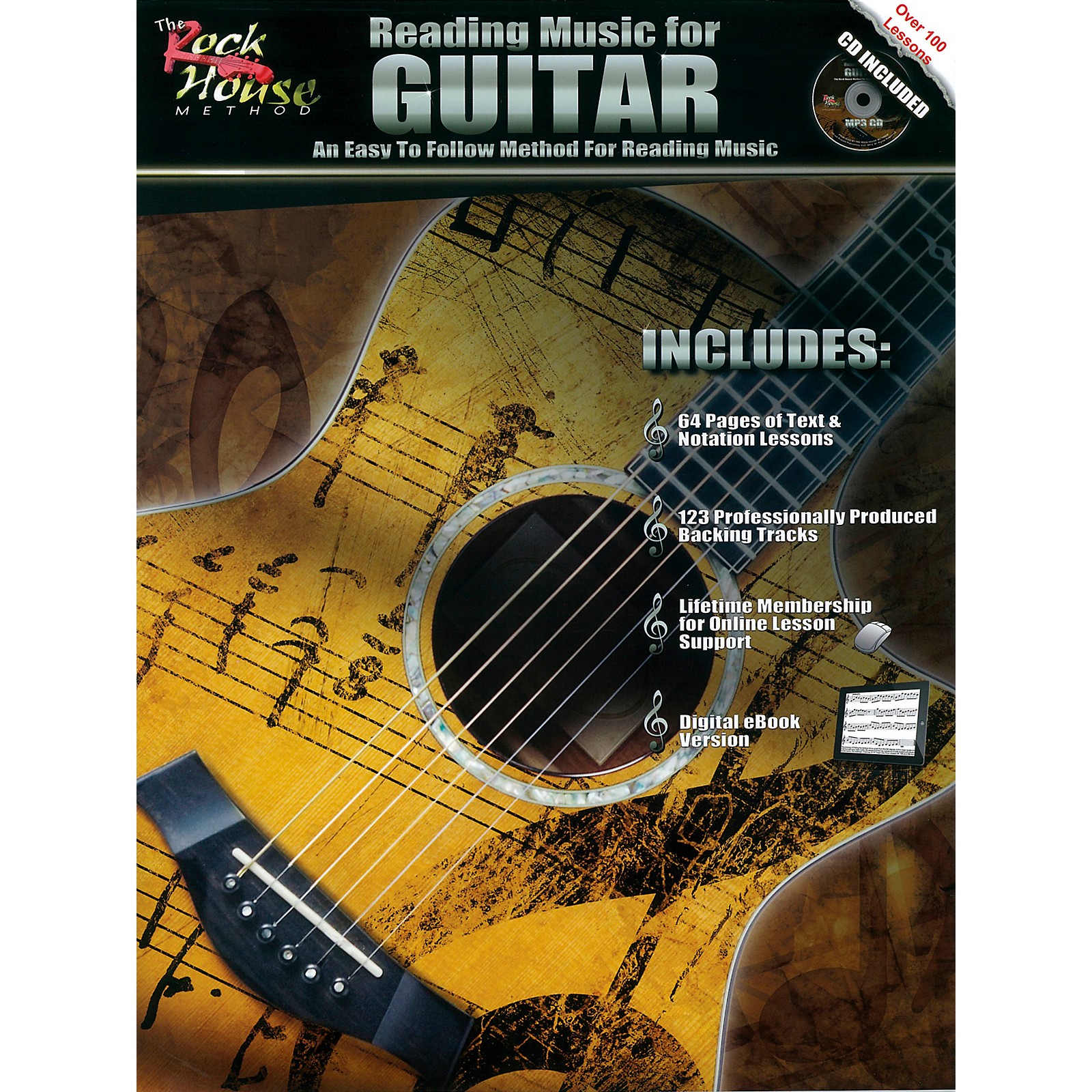 Rock House Reading Music For Guitar - An Easy to Follow Method for ...