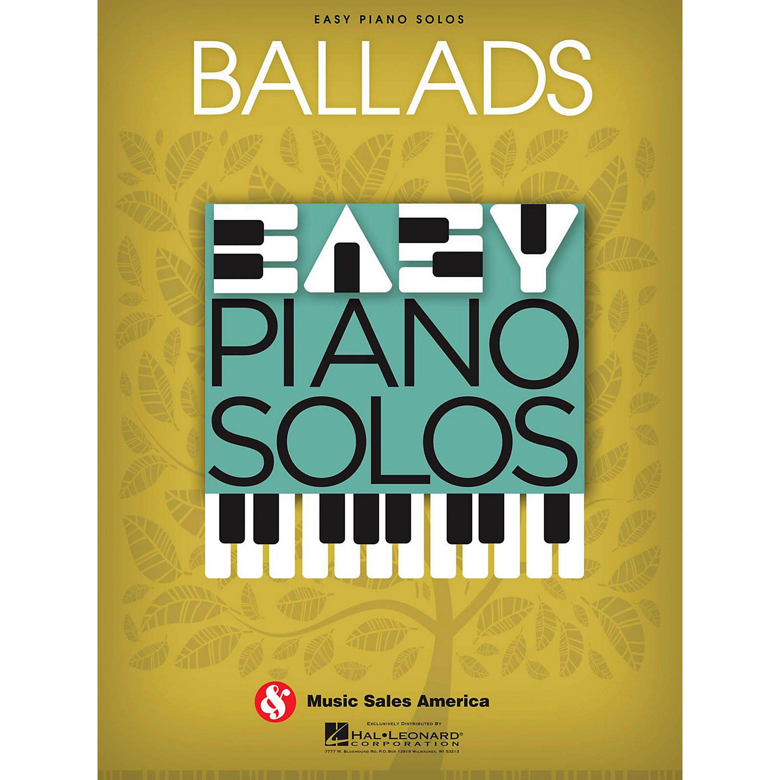 Music Sales Ballads Easy Piano Solos | Guitar Center