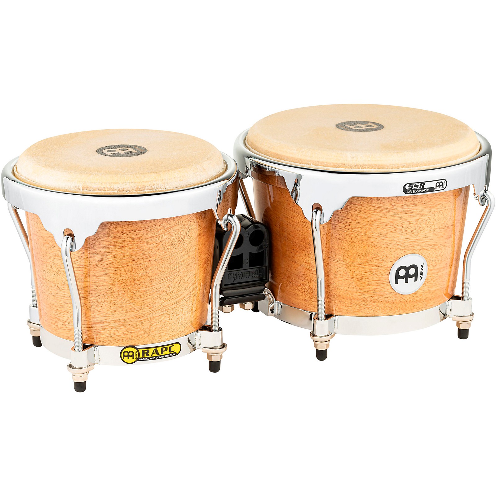 MEINL Radial 5-Ply Wood Construction Bongos Cherry 6.75 & 8 in ...