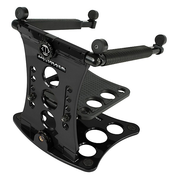 Ultimate Support Hyperstation Pro 2-Tier Laptop Stand Black | Guitar Center