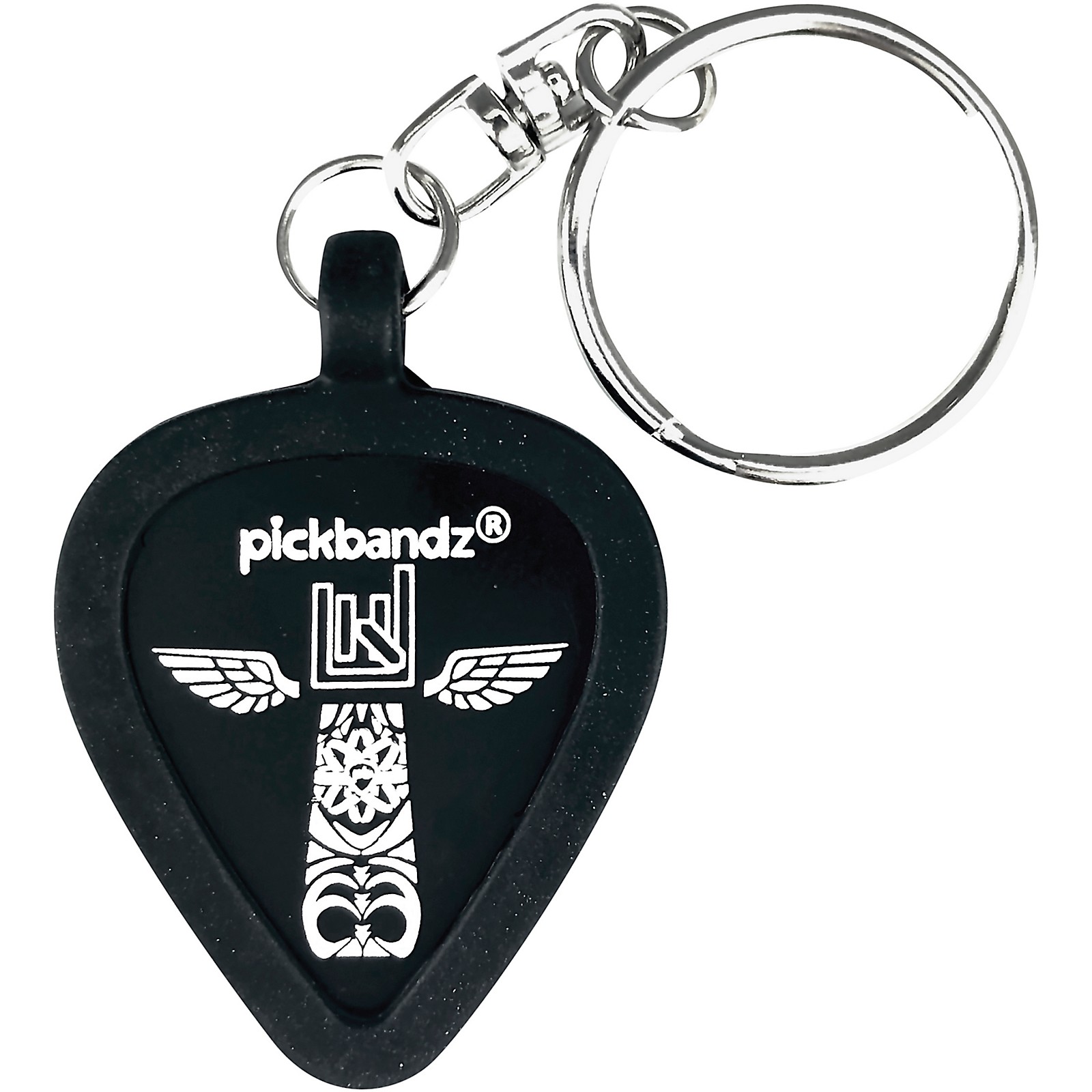 Pickbandz Pick-Holding Key Chain Epic Black | Guitar Center