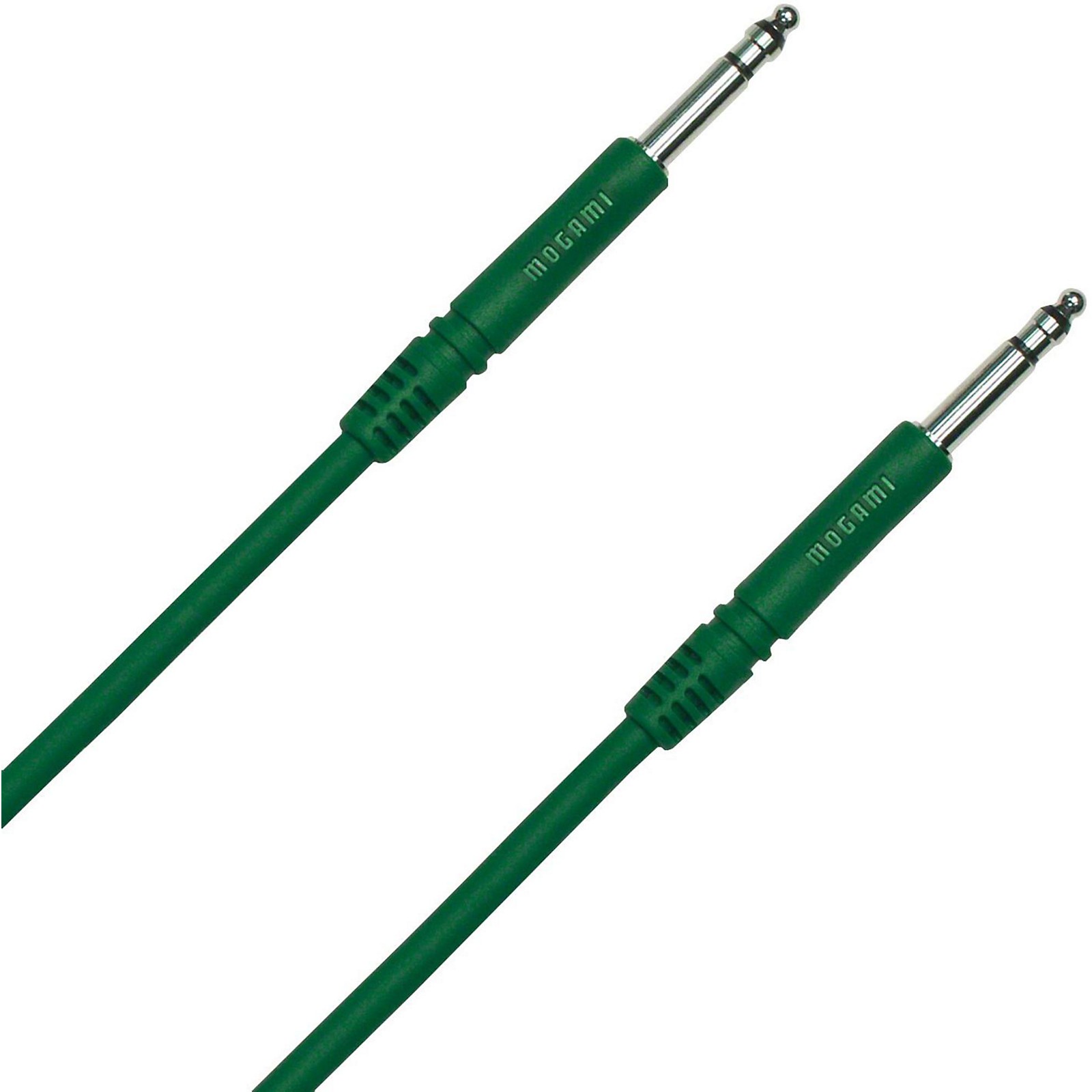 Mogami Pure Patch TT-TT Patch Cable Green 18 in. | Guitar Center