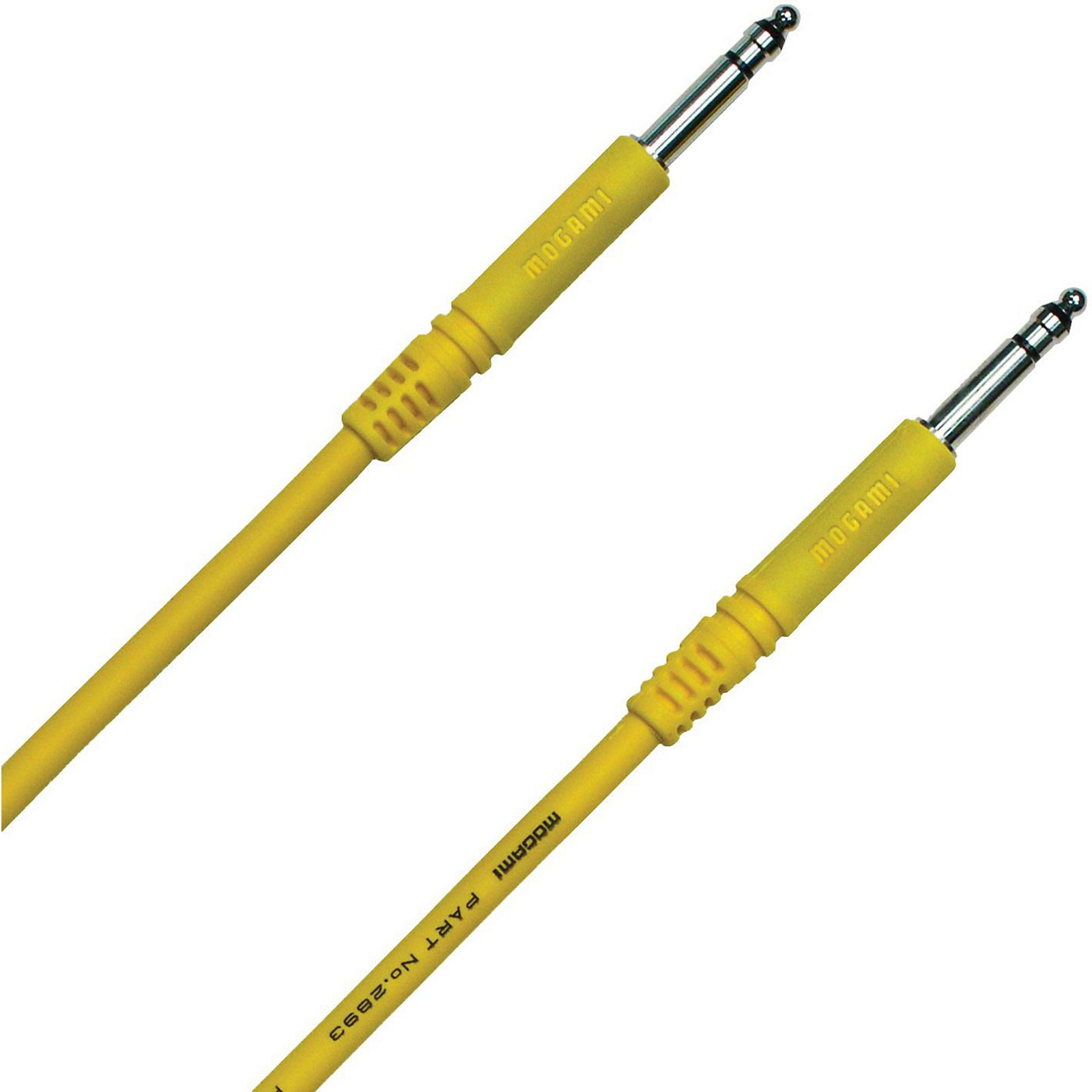 Mogami Pure Patch TT-TT Patch Cable Yellow 18 in. | Guitar Center