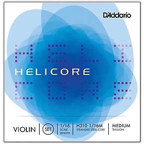 D'Addario Helicore Violin Set Strings 4/4 Size Light | Guitar Center