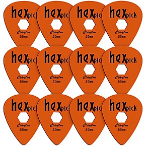 Clayton HexPick Guitar Picks - 12-Pack .60 mm | Guitar Center