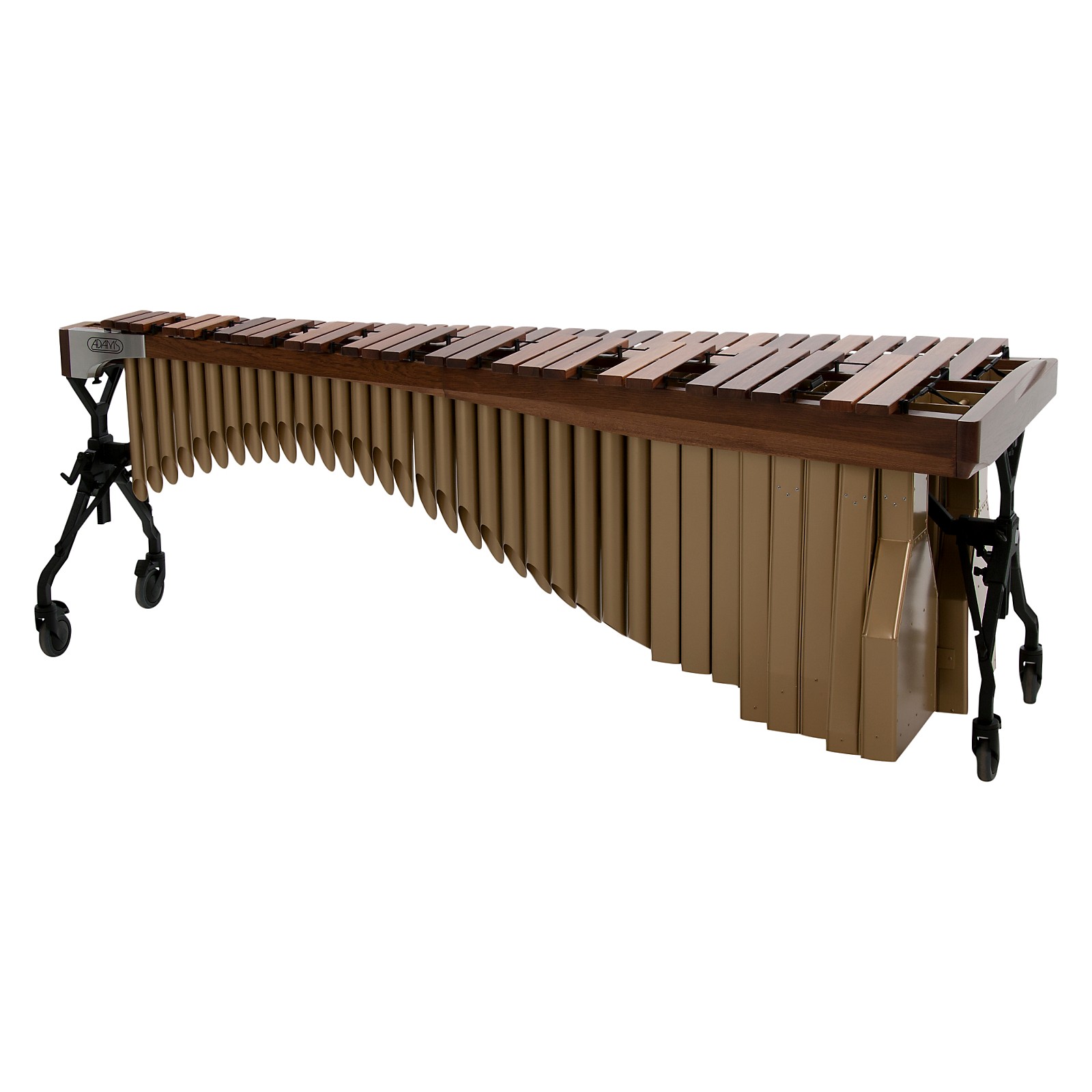 Adams Alpha Series 4.3 Octave Rosewood Marimba with Walnut Rails Satin ...