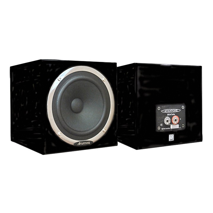 Avantone Mixcube 5.25" Passive Studio Monitors (Pair) Black | Guitar Center