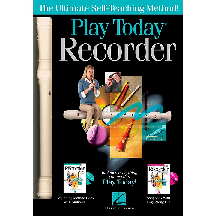 Hal Leonard Play Recorder Today Complete Kit Includes Method, Songbook ...