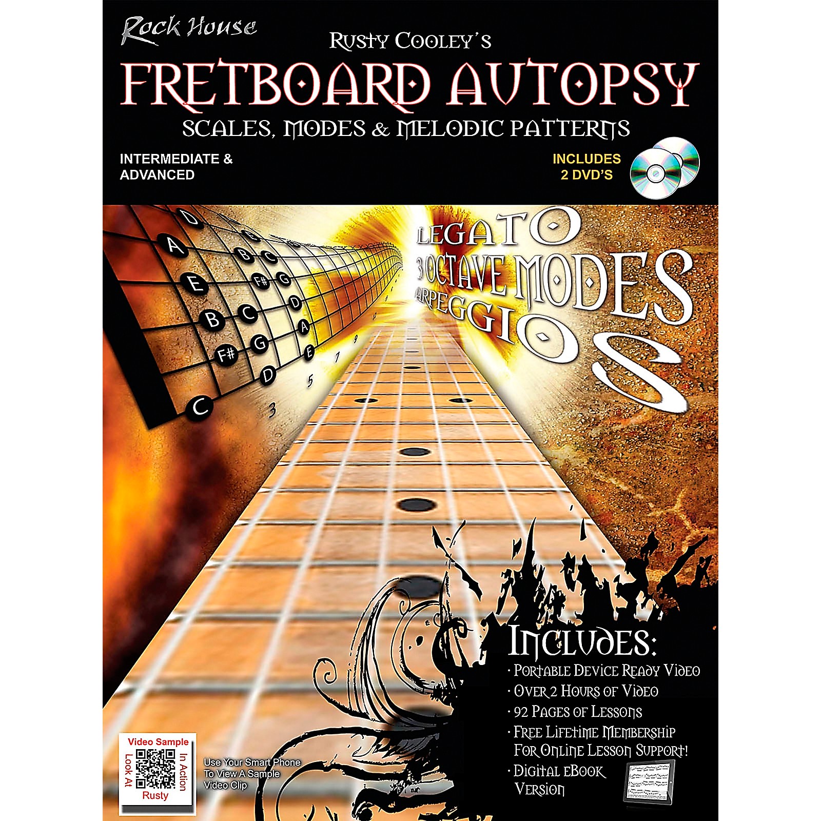 Rock House Fretboard Autopsy Book/2-DVD Set | Guitar Center
