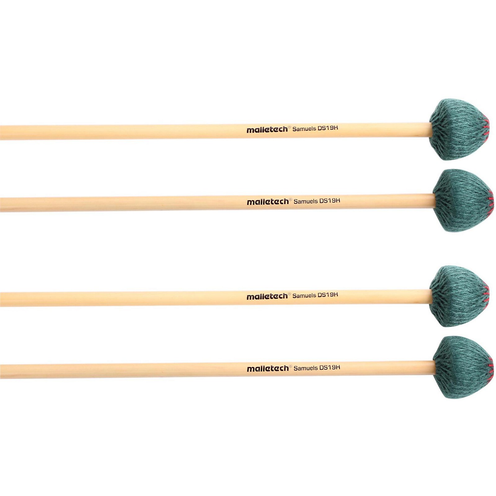 Malletech Samuels Vibraphone Mallets Set of 4 (2 Matched Pairs) Hard ...