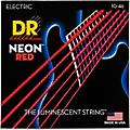 DR Strings Hi-Def NEON Red Coated Medium (10-46) Electric Guitar ...