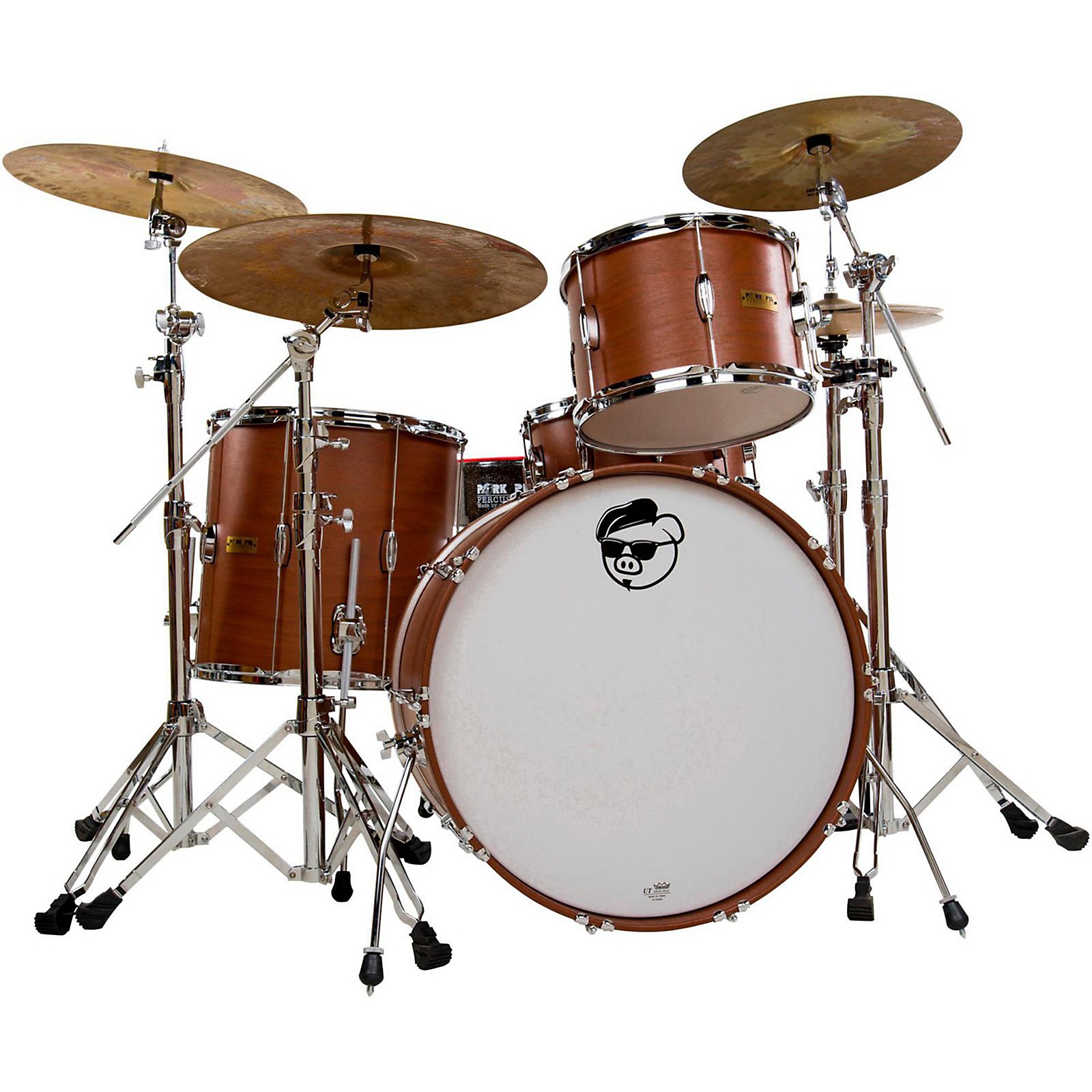 Pork Pie Hip Pig 3-Piece Rock Shell Pack Exotic Eastern Mahogany Satin ...