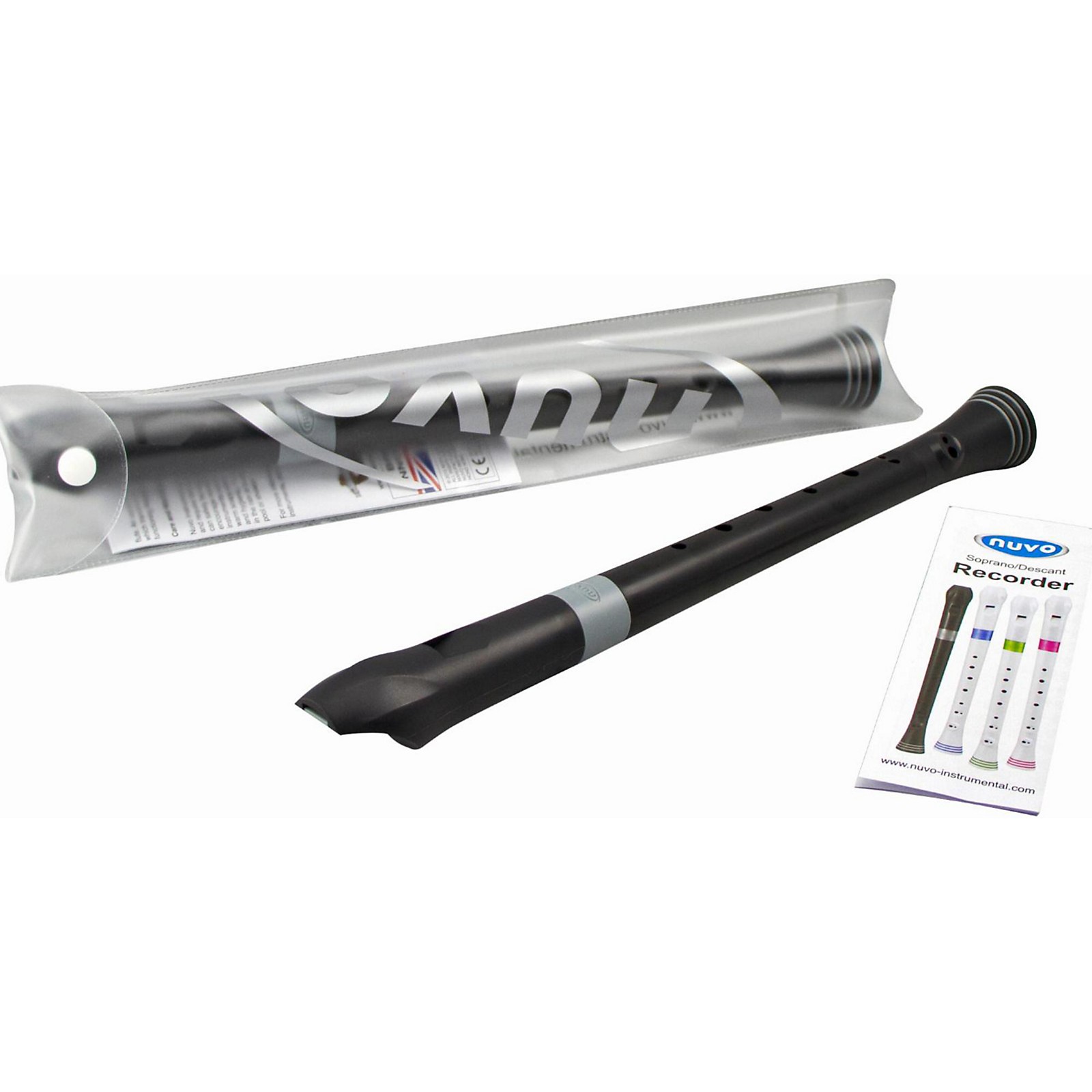 Nuvo Recorder with Case Black | Guitar Center