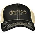 Martin Trucker Hat with Tan Mesh Black | Guitar Center