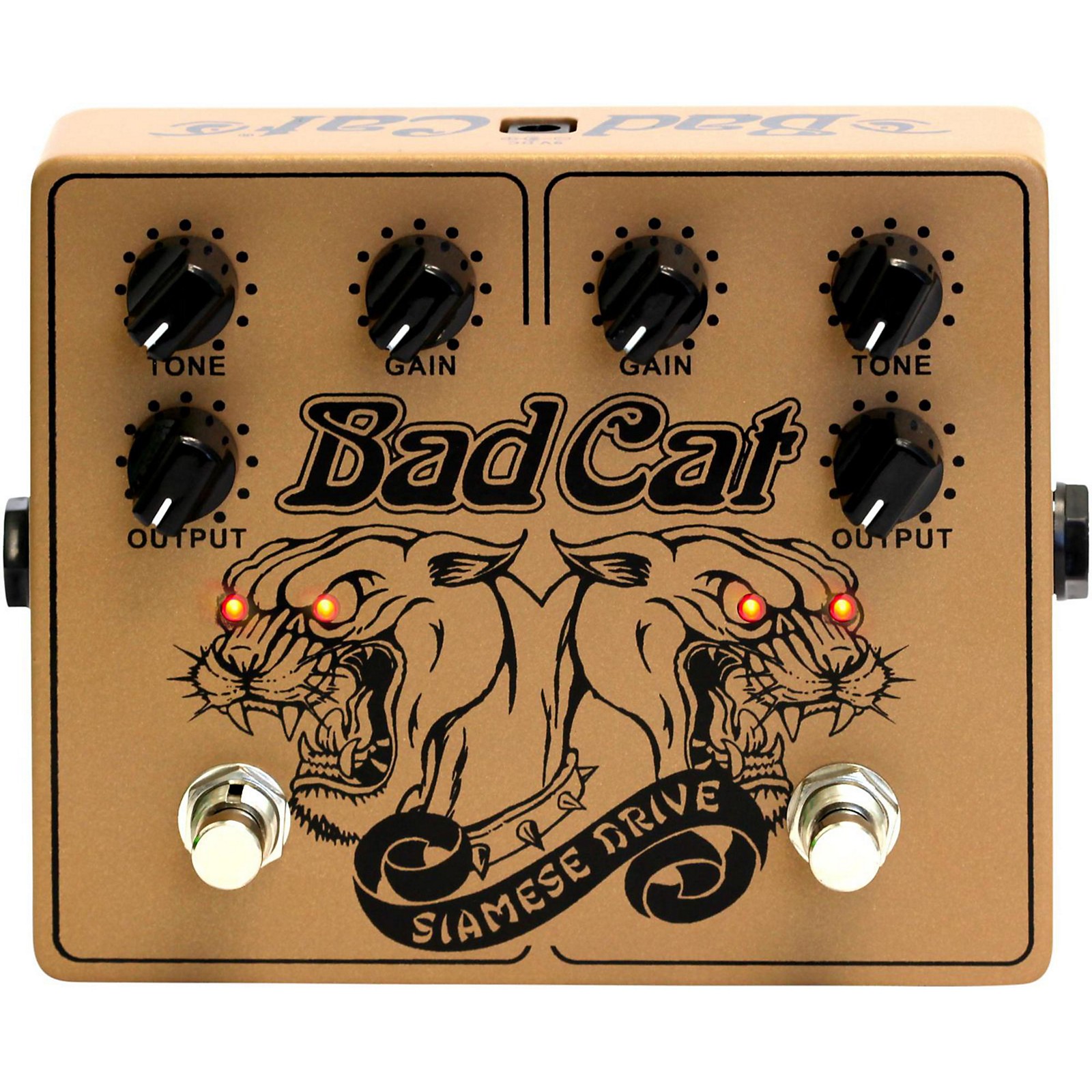 Bad Cat Siamese Dual Drive Overdrive Pedal Regular 888366020388 ...