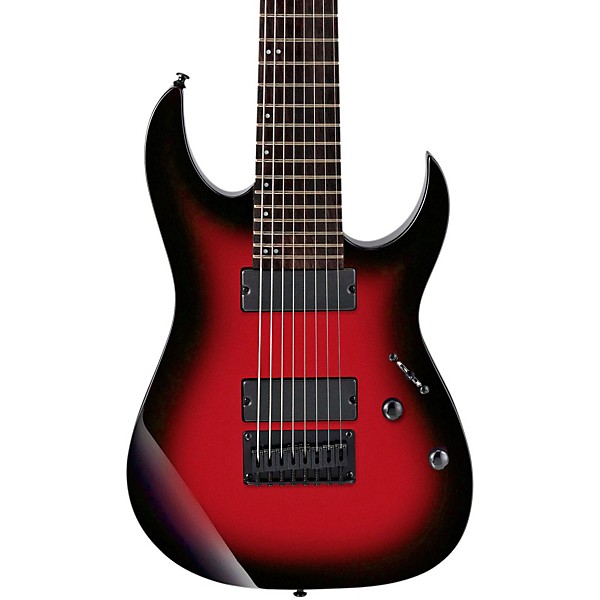 Open Box Ibanez RG8004 8-string Electric Guitar Metallic Red Sunburst ...