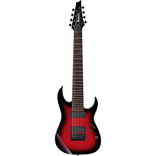 Open Box Ibanez RG8004 8-string Electric Guitar Metallic Red Sunburst ...