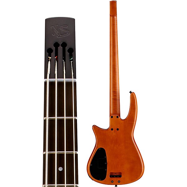 NS Design CR4 Electric Bass Guitar Satin Amber | Guitar Center