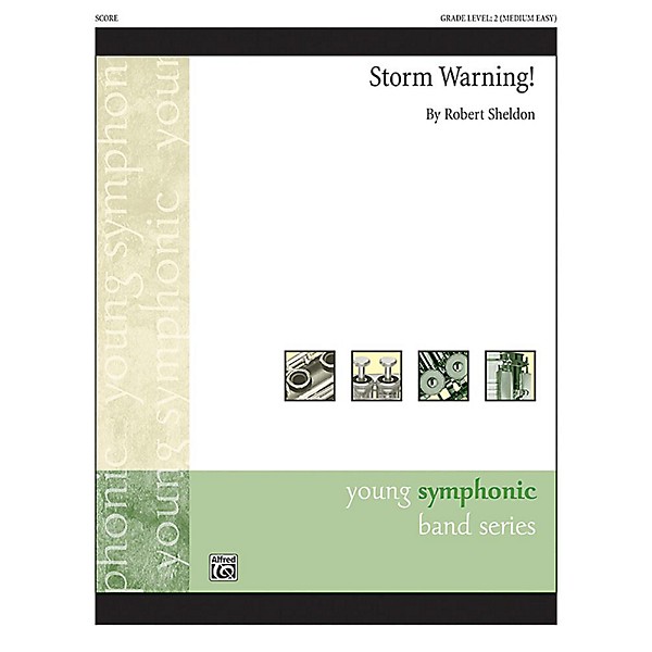 Alfred Storm Warning! Concert Band Grade 2 Set | Guitar Center
