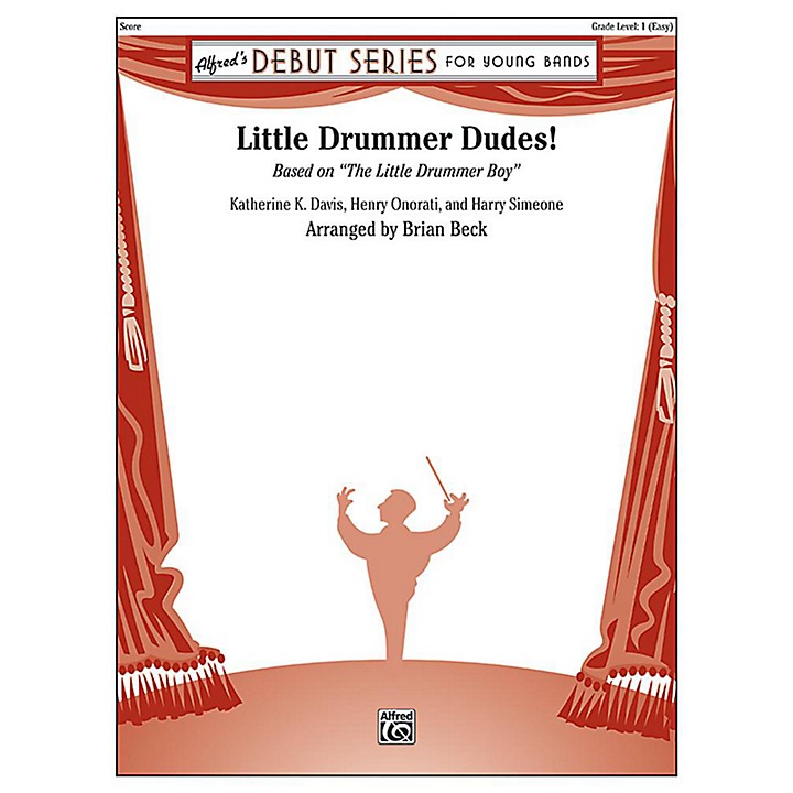 Alfred Little Drummer Dudes! Concert Band Grade 1 Set | Guitar Center