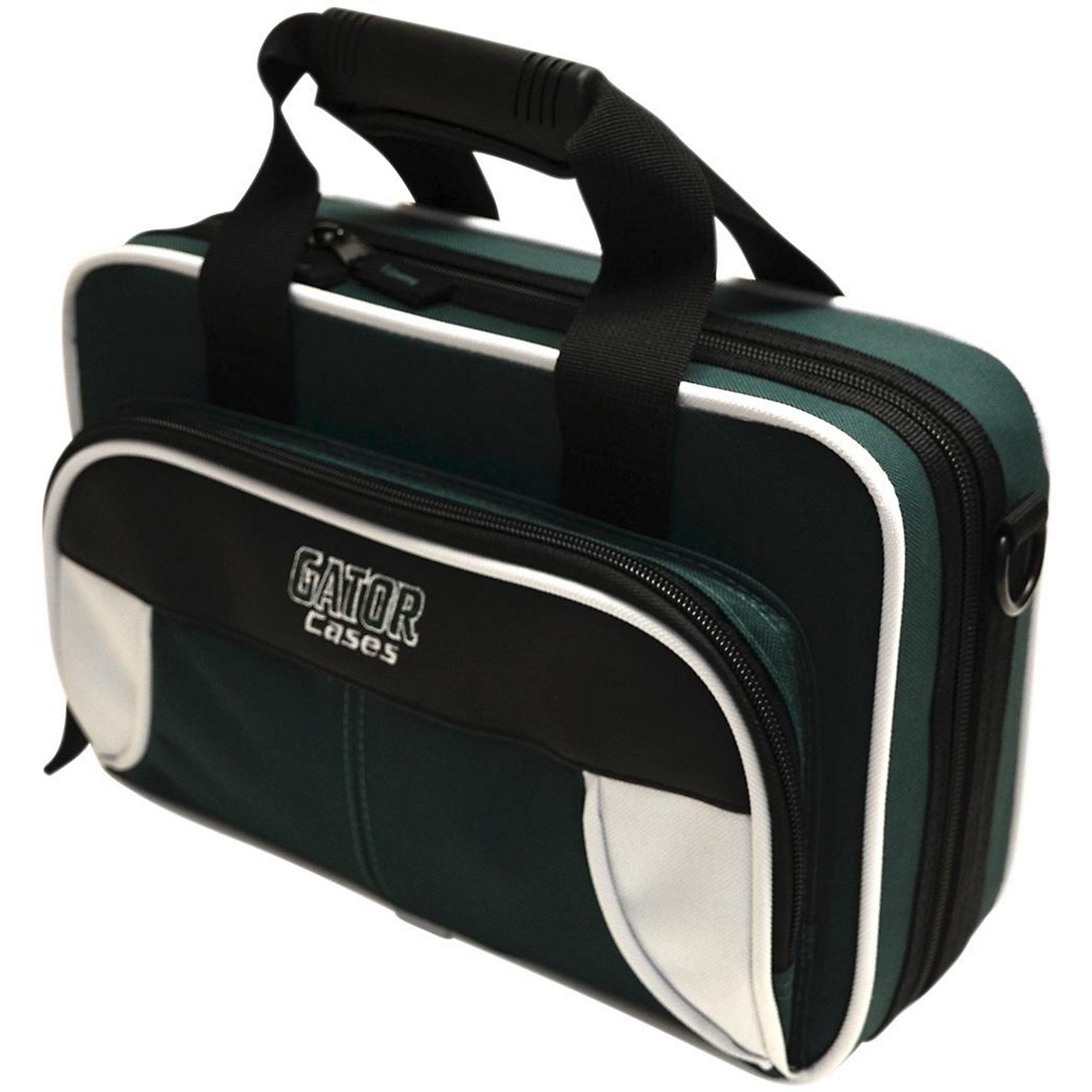 Gator Spirit Series Lightweight Clarinet Case White and Green | Guitar ...