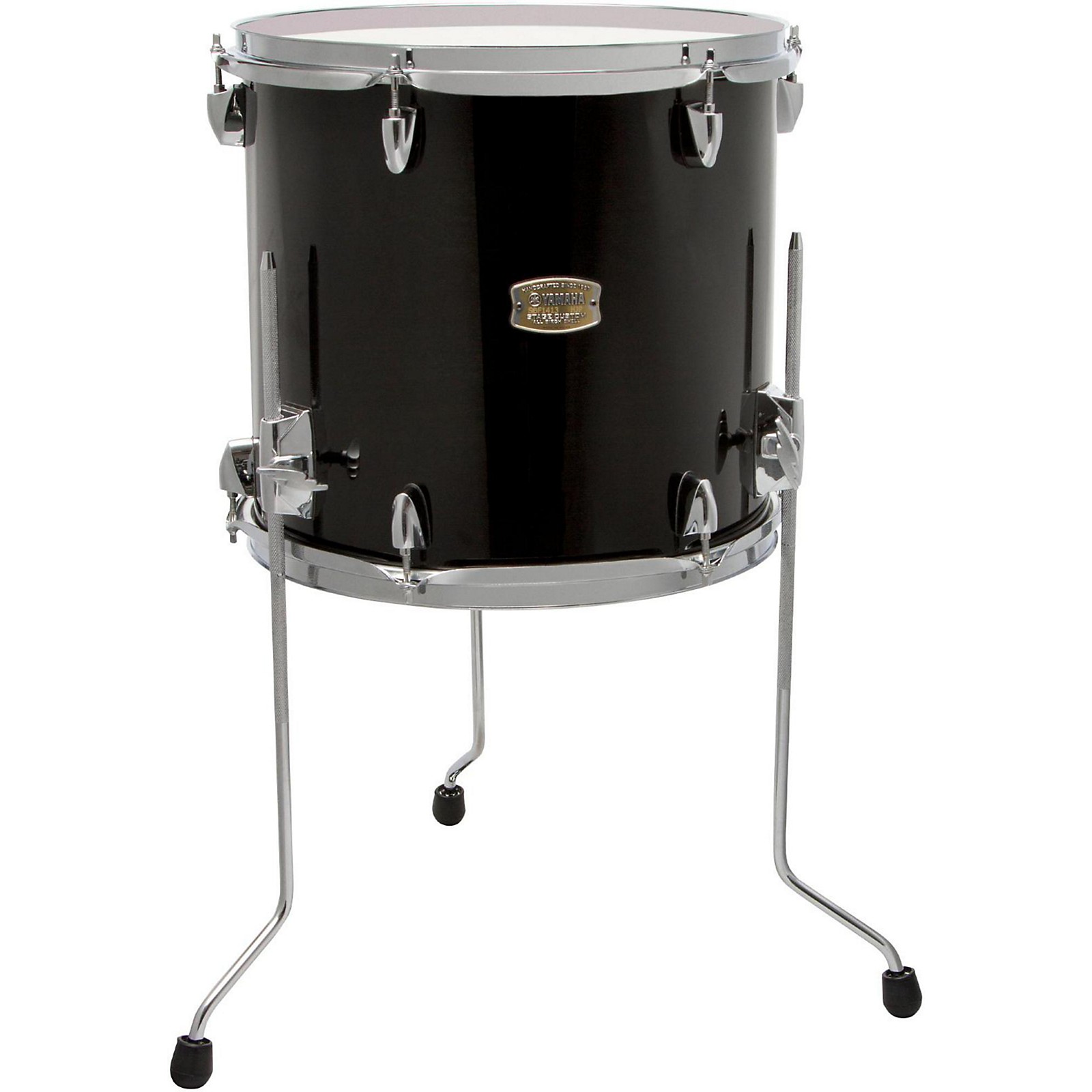 Yamaha Stage Custom Birch Floor Tom 14 x 13 in. Raven Black | Guitar Center