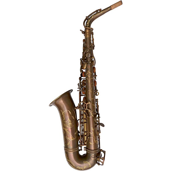 MACSAX Classic Series Alto Saxophone Vintage Bare Brass | Guitar Center