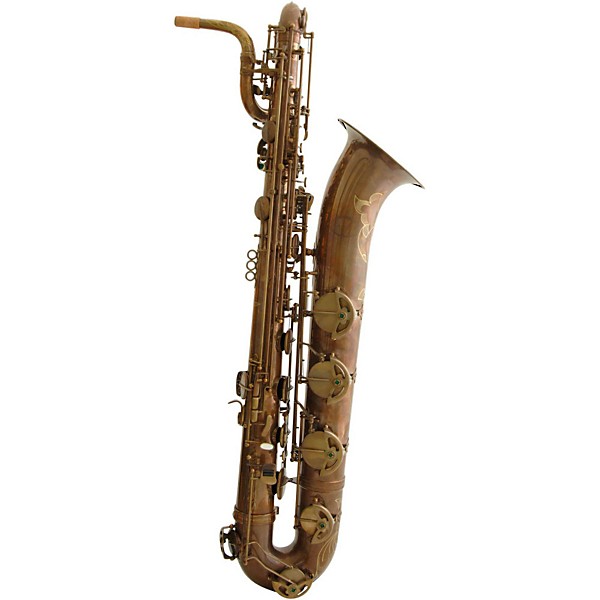 MACSAX Baritone Saxophone Vintage Bare Brass | Guitar Center