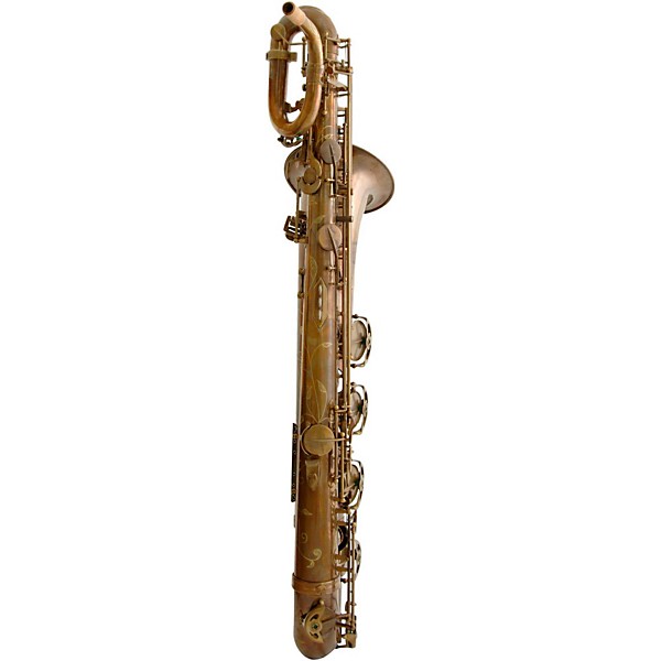 MACSAX Baritone Saxophone Vintage Bare Brass | Guitar Center