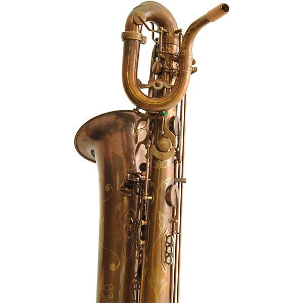 MACSAX Baritone Saxophone Vintage Bare Brass | Guitar Center