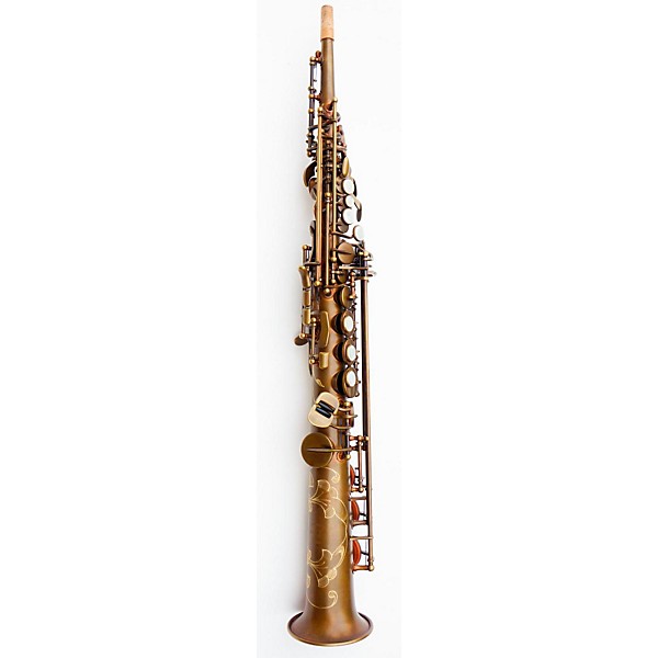 MACSAX Soprano Saxophone Vintage Bare Brass | Guitar Center