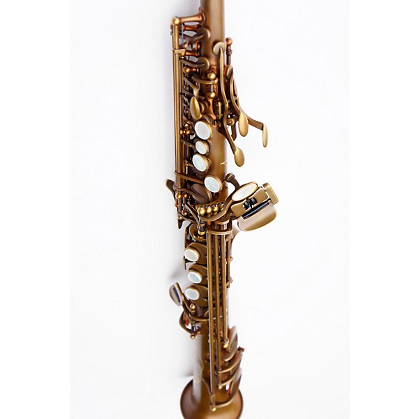 MACSAX Soprano Saxophone Vintage Bare Brass | Guitar Center