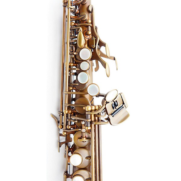 MACSAX Soprano Saxophone Vintage Bare Brass | Guitar Center