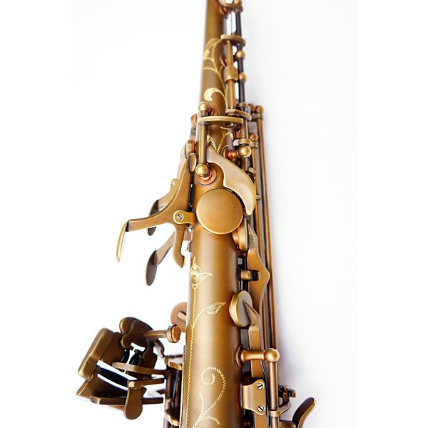 MACSAX Soprano Saxophone Vintage Bare Brass | Guitar Center