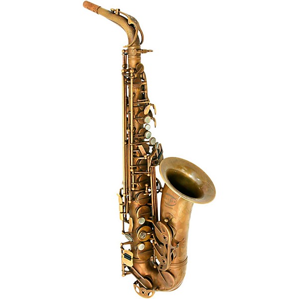 MACSAX MAC 8 Alto Saxophone Vintage Bare Brass | Guitar Center