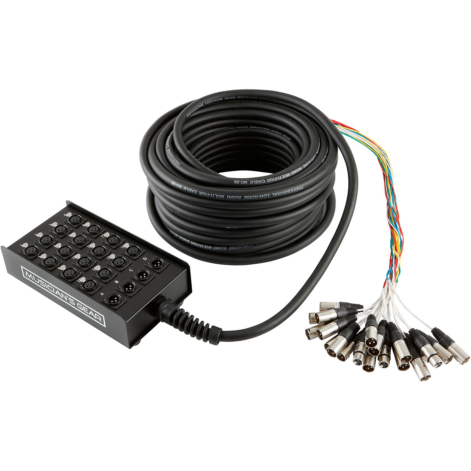 Musician's Gear Stage Snake 16 x 4 100 ft. | Guitar Center