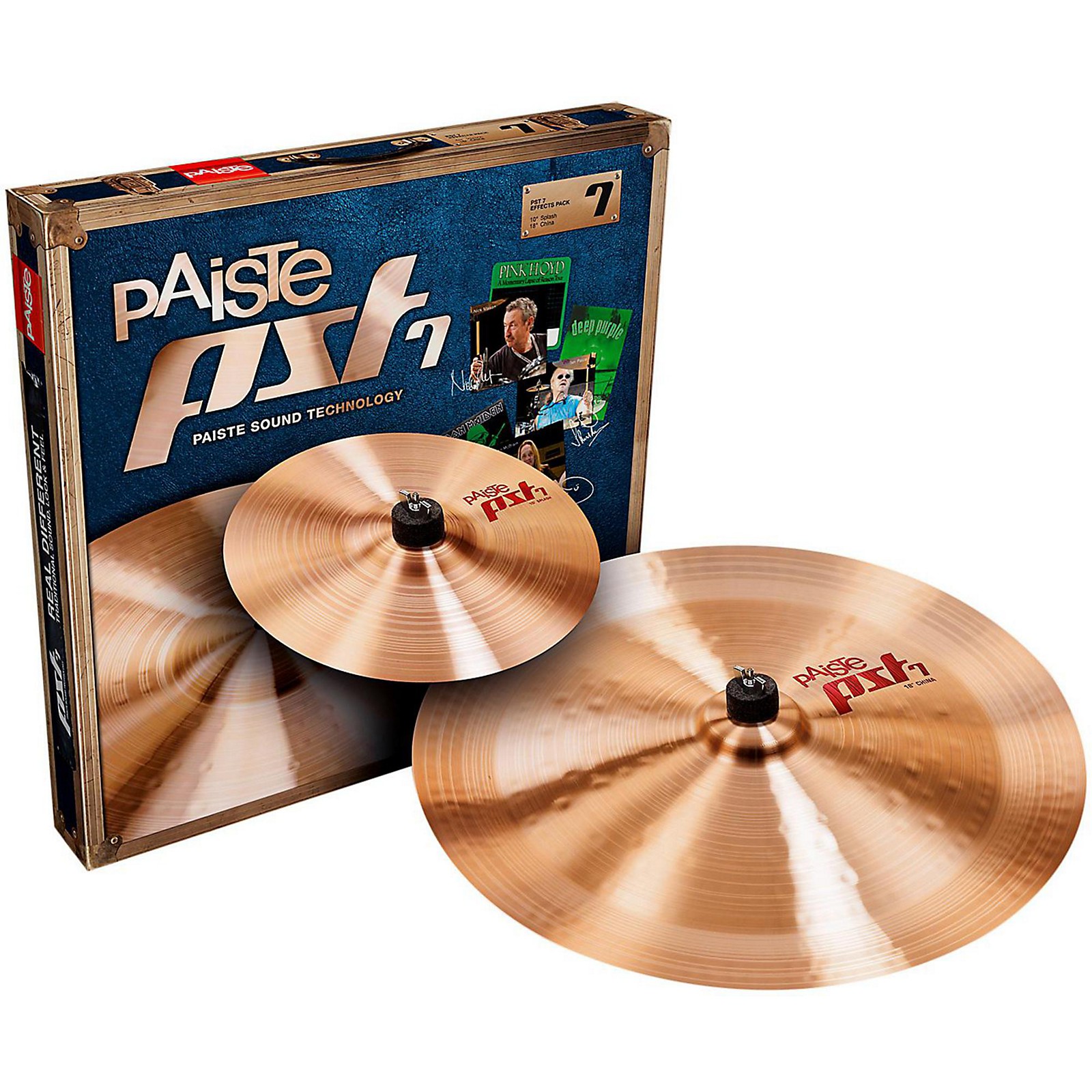 Paiste PST 7 Effects Pack 10 and 18 in. | Guitar Center