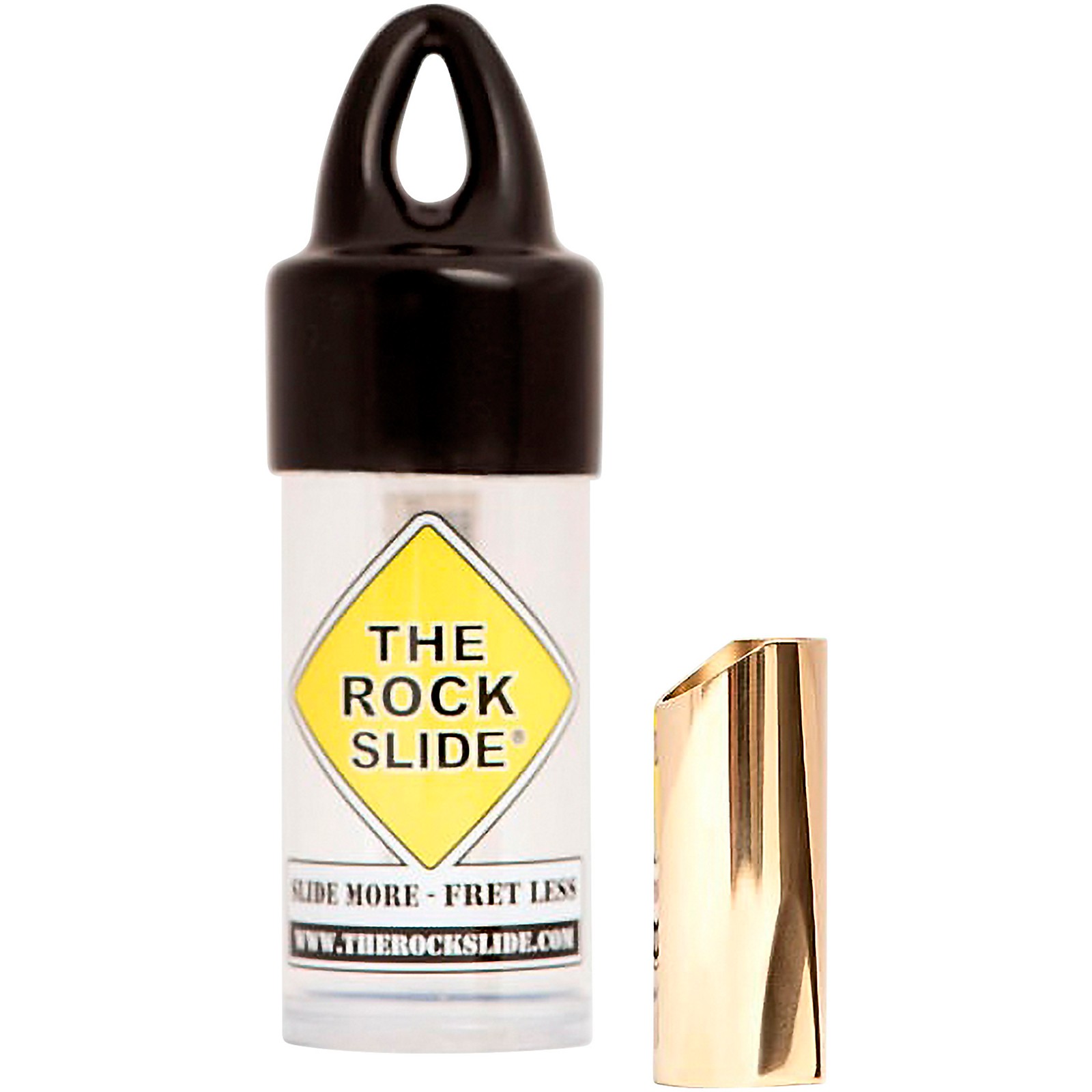 The Rock Slide Brass Rock Slide Guitar Slides Small Brass | Guitar Center
