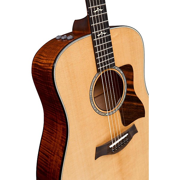 Platinum Taylor 600 Series 610e Dreadnought Acoustic-Electric Guitar ...