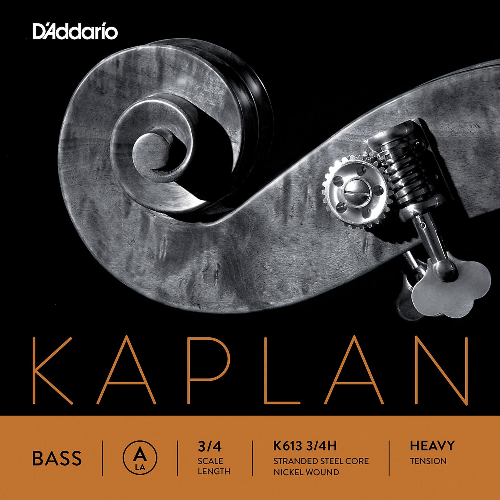D'Addario Kaplan Series Double Bass A String 3/4 Size Heavy | Guitar Center