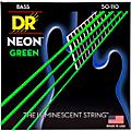 DR Strings Hi-Def NEON Green Coated 4-String Bass Strings Heavy (50-110 ...